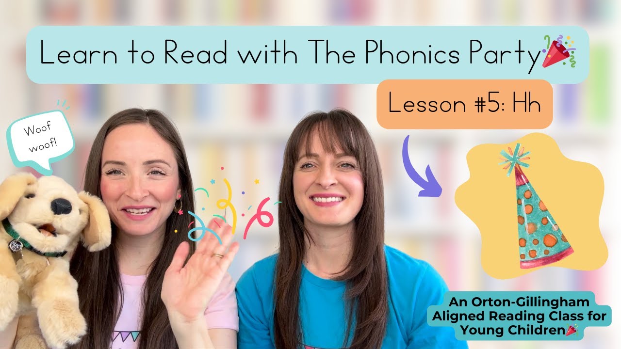 Lesson H | Learn to Read with The Phonics Party!🎉 - YouTube