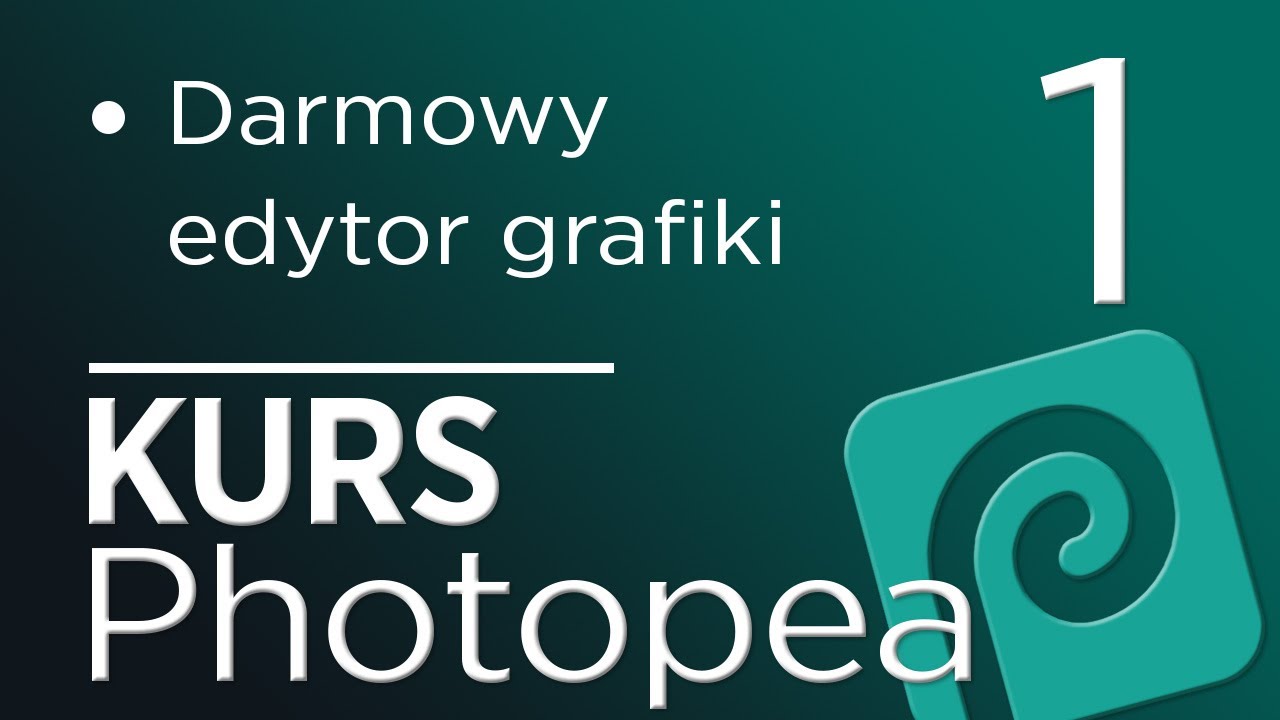 1. Kurs Photopea - Darmowy edytor grafiki (wstęp, warstwy) - YouTube