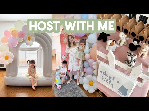 ADOPT A CAT BIRTHDAY PARTY | Prep and Host with Me!