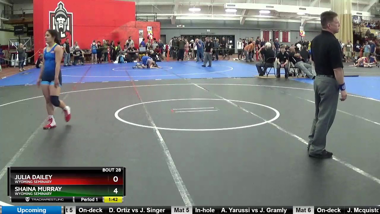 Junior Women 132-138 Julia Dailey Wyoming Seminary Vs Shaina Murray ...