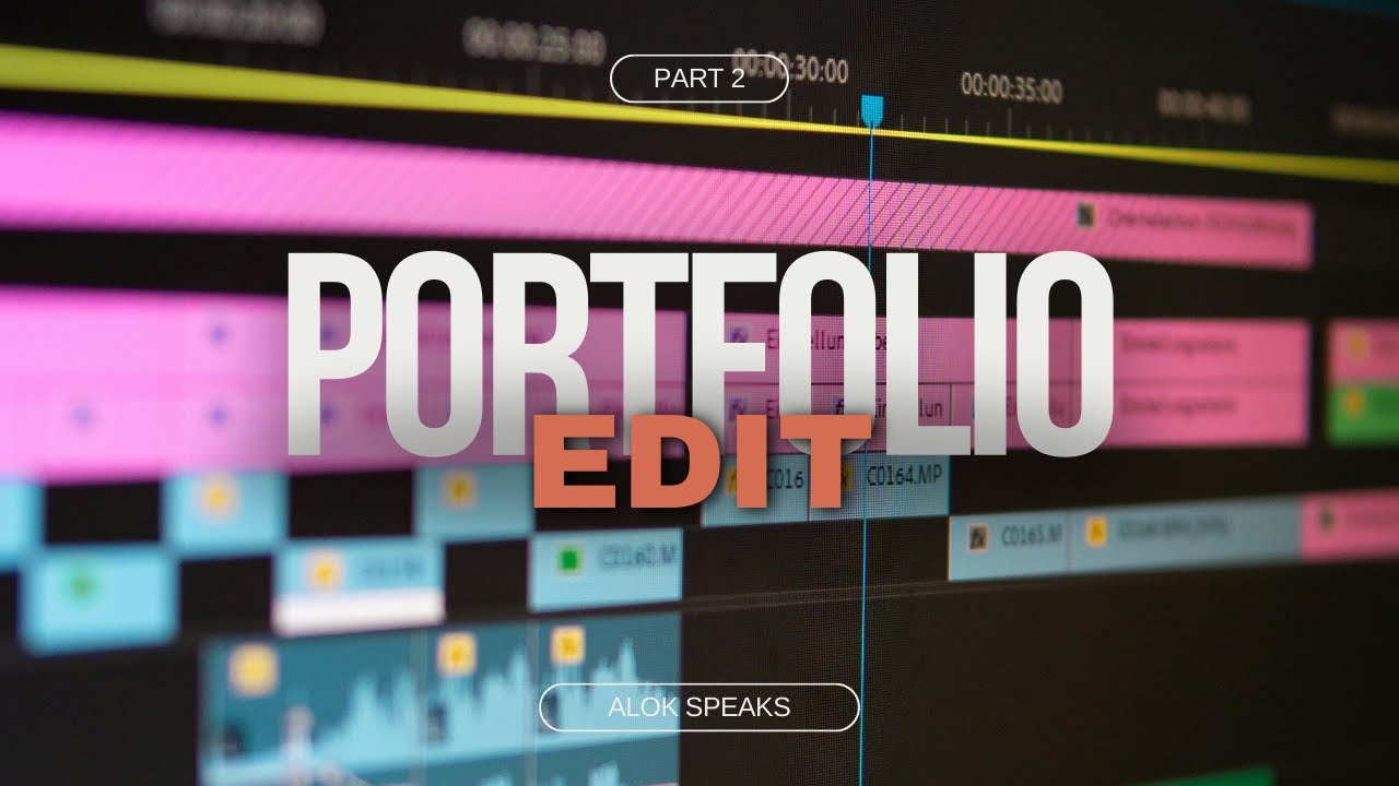 PORTFOLIO EDIT - ALOK SPEAKS - YouTube