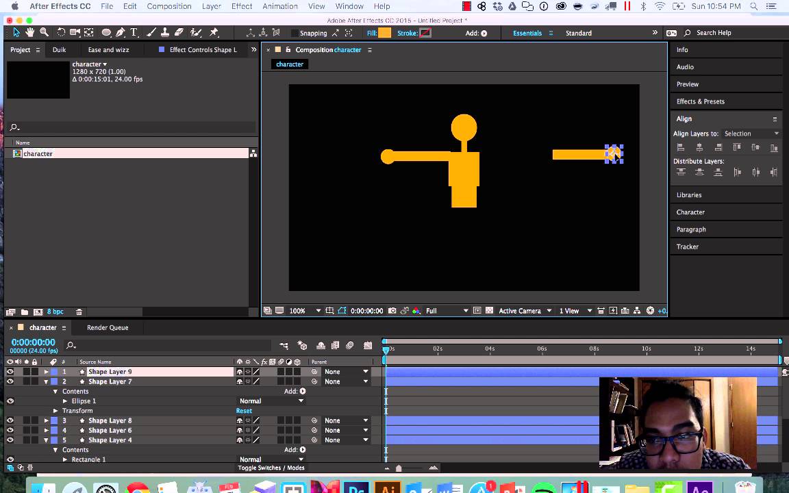 Rigging DUIK in after effects tutorial - YouTube