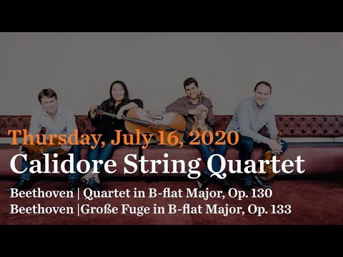 Calidore String Quartet | Beethoven Quartet Op. 130/133 | Caramoor ...