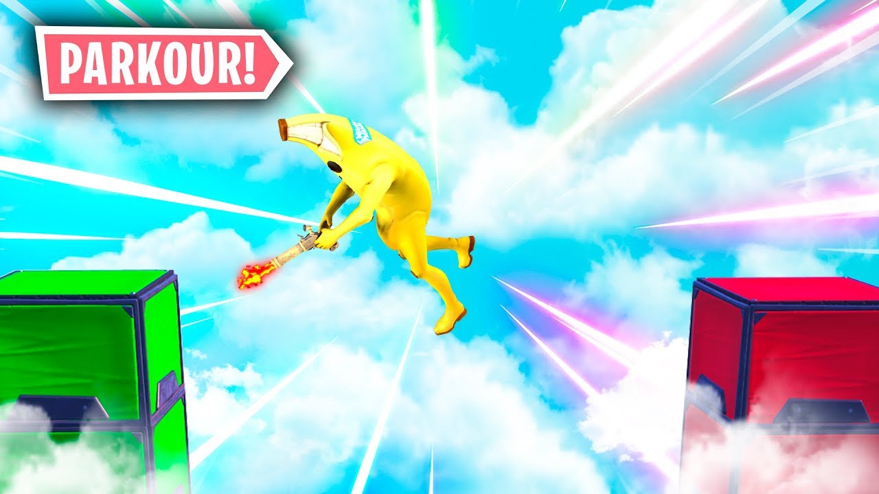 Parkour Imposible Nuevo Arma Fortnite Minijuegos Youtube