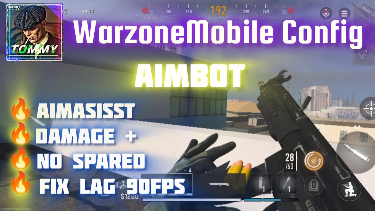 WARZONE MOBILE AIMBOT CONFIG VIP FULL TEST VIDEO FOR ANDROID IOS PC ...