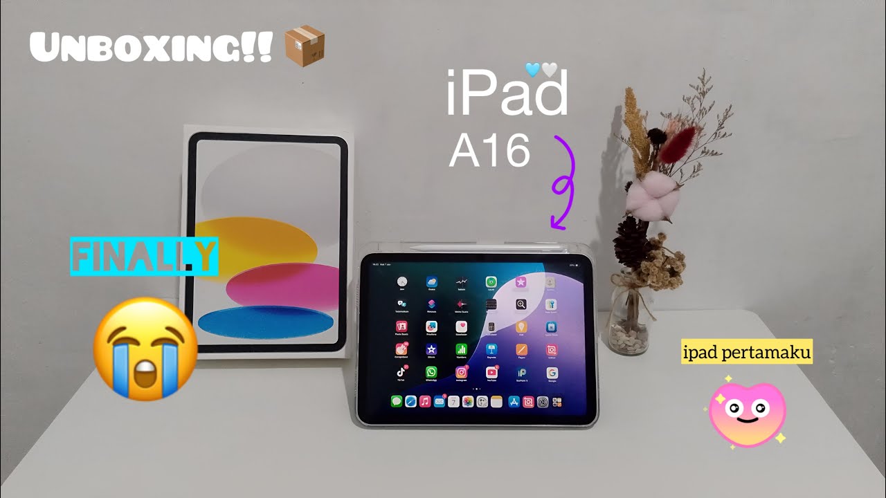 iPad A16 (11th Gen) silver 🤍 unboxing - YouTube