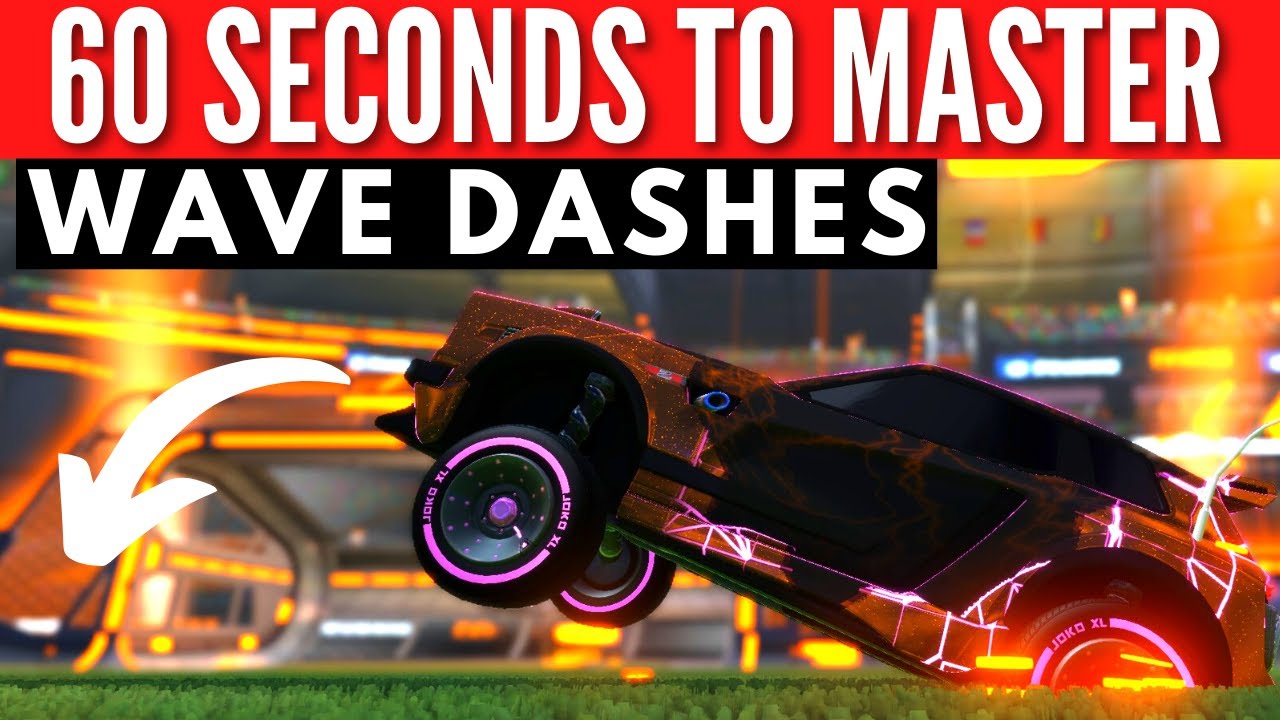 WAVE DASHES - 1 Minute Mechanics - (Tutorial) - ROCKET LEAGUE - EP7 ...
