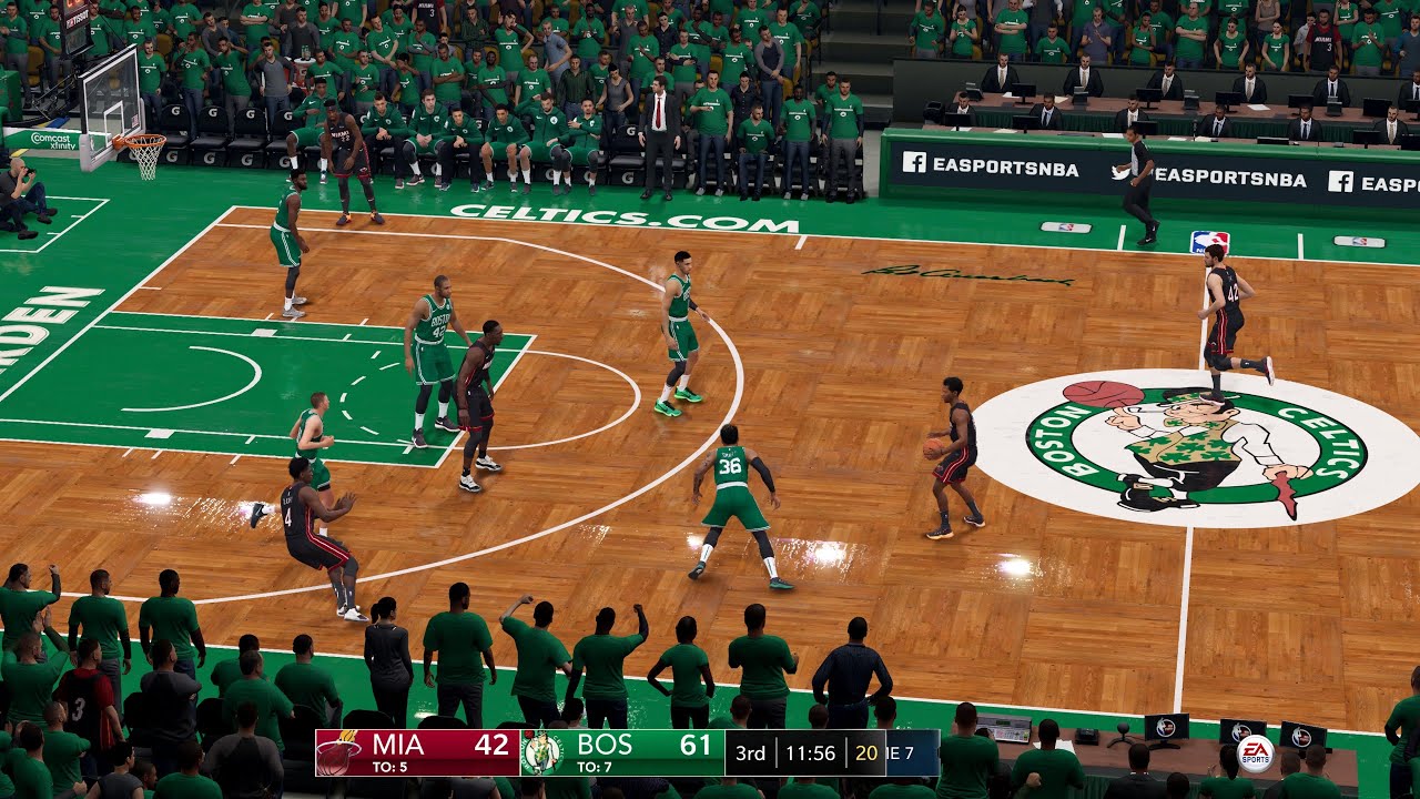 NBA LIVE 23 Rosters Heat vs Celtics Halftime Highlights PS5 4K - YouTube