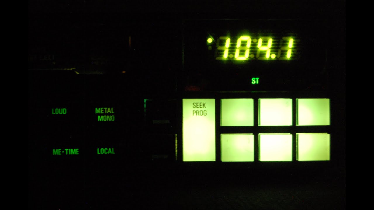 Vintage Alpine 7155 AM/FM cassette car stereo #3 - YouTube