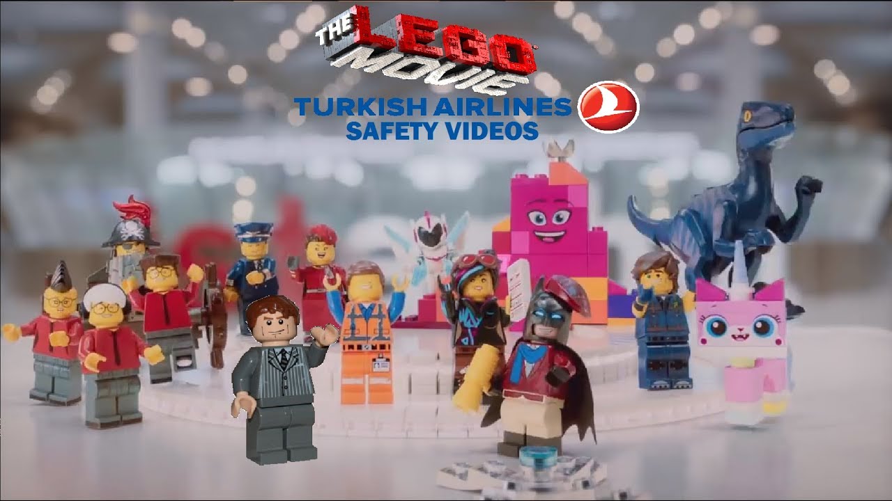 Dalek44 - The Lego Movie Turkish Airlines Safety Videos - YouTube