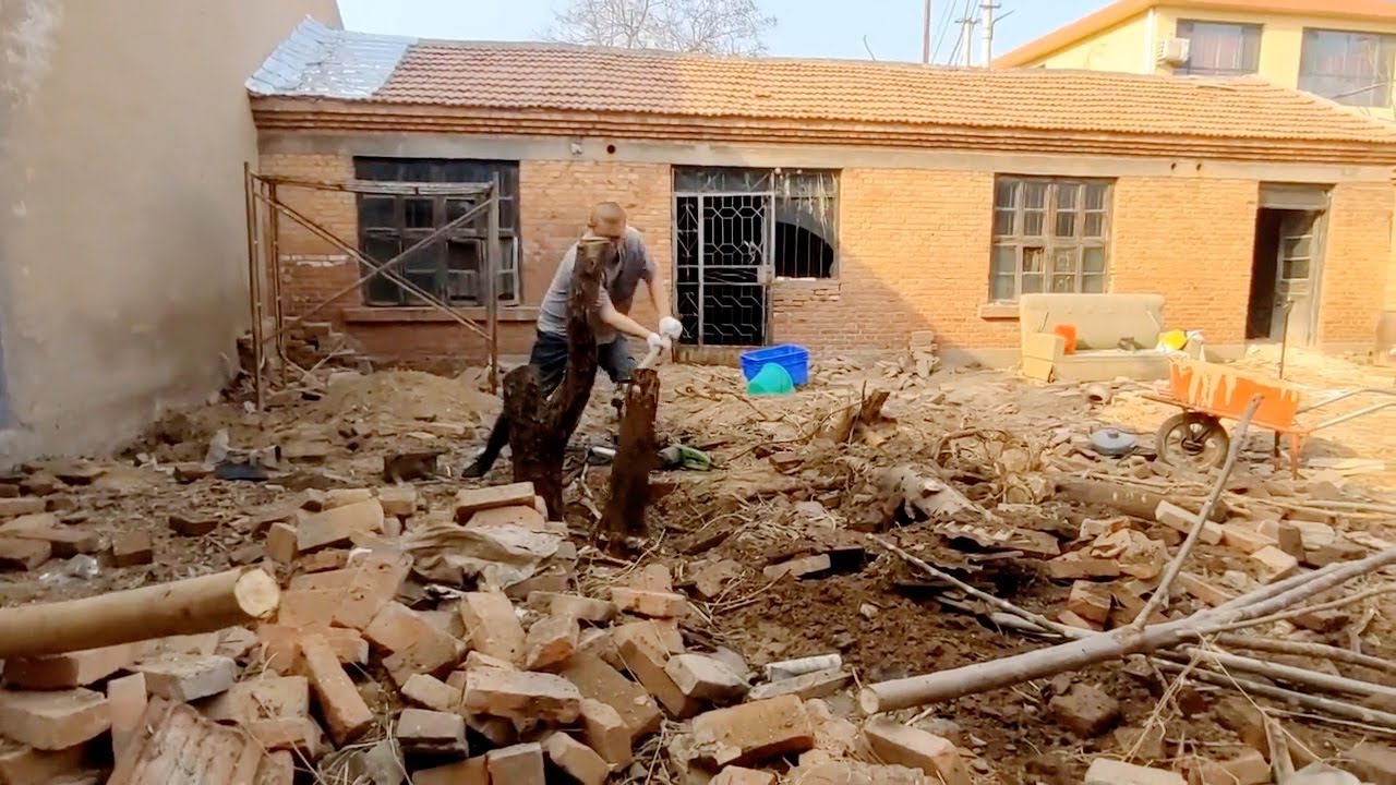 The Ultimate Garbage Removal and Old House Renovation Project ...