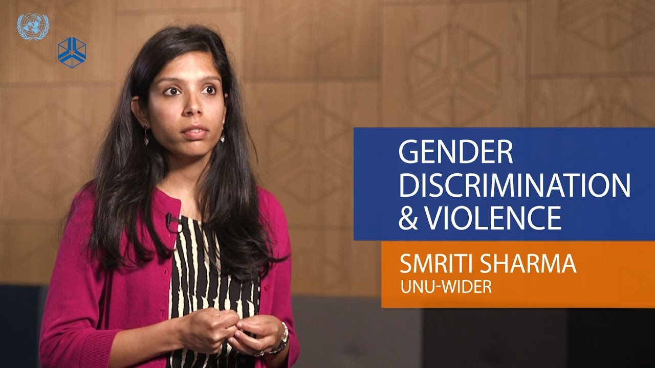 Smriti Sharma – Gender discrimination and violence - YouTube
