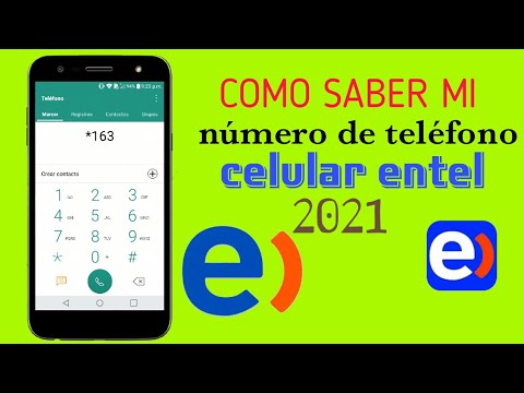 Como Saber Mi Número de Teléfono Celular Entel - Muy Facil y Rápido ...