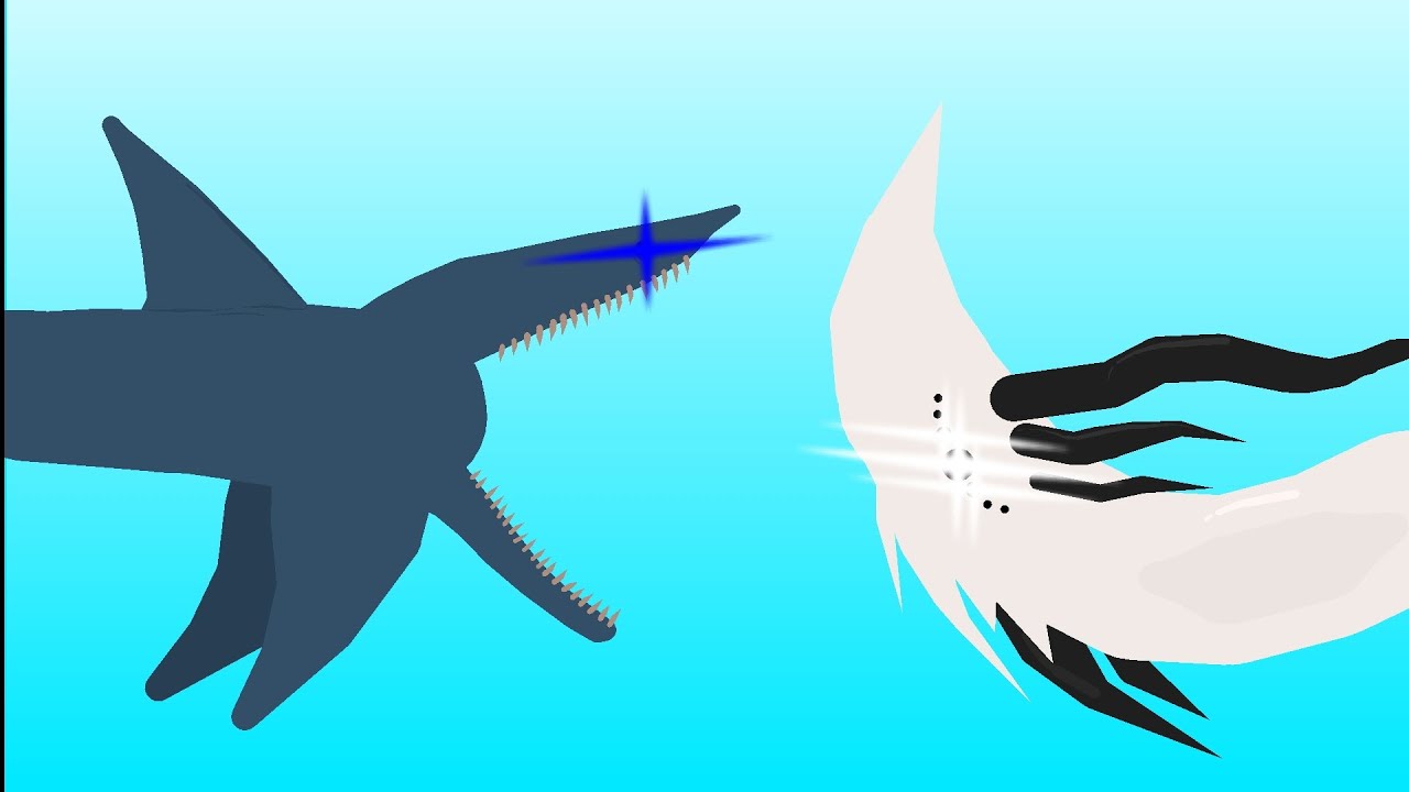 Wandering Knife vs Aircraft Shark | Stick Nodes Animation - YouTube