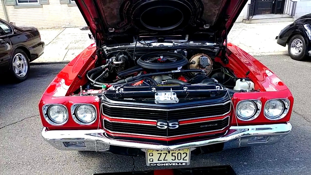 1970 CRANBERRY RED CHEVROLET IMPALA SS 'ZZ 502' - YouTube
