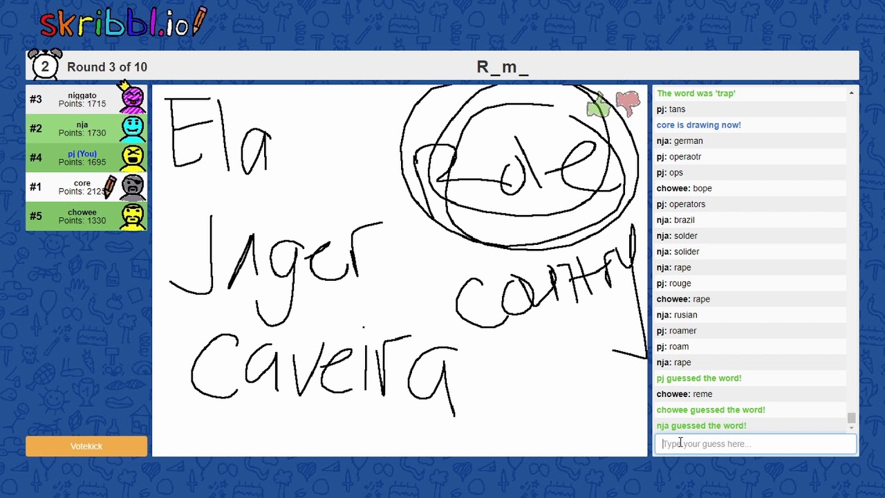 Scribbl.io with the boys - YouTube