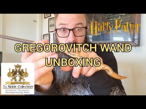 Gregorovitch's wand | Harry Potter | unboxing - YouTube