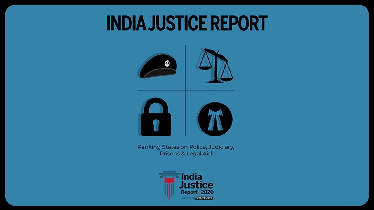 Launch of the India Justice Report 2020 - YouTube