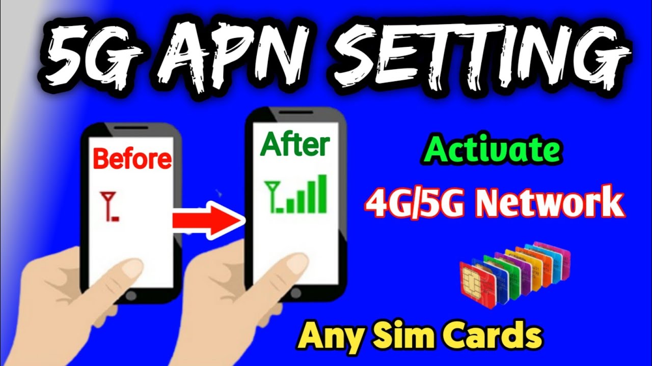 4g/5g activate secret settings for all network | new 5g apn 2022 - YouTube