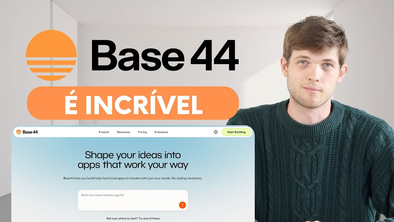 Como Usar o Base44 - Tutorial do Construtor de Aplicativos de IA Sem Código (2025) - YouTube