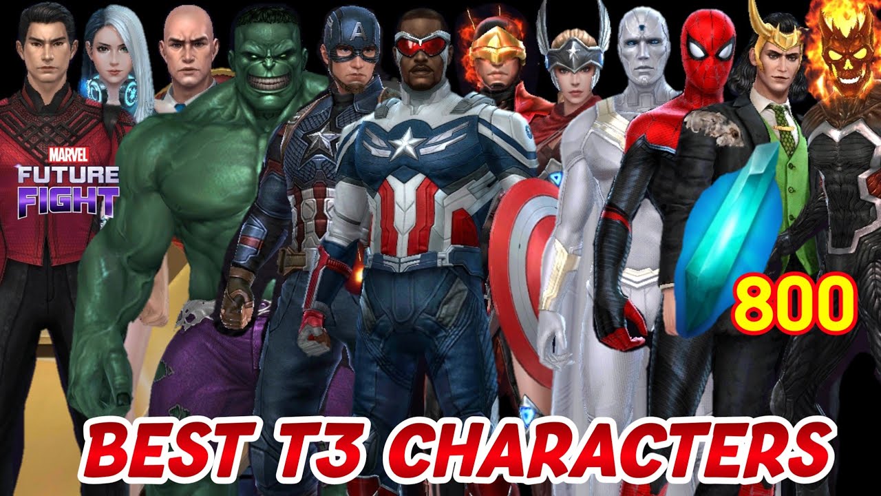 BEST T3 CHARACTERS UNDER 800 CCF | Best Characters 800 CCF | MFF HINDI ...