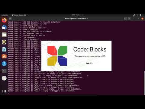 How to install latest CodeBlocks (IDE 20.03) in ubuntu - YouTube