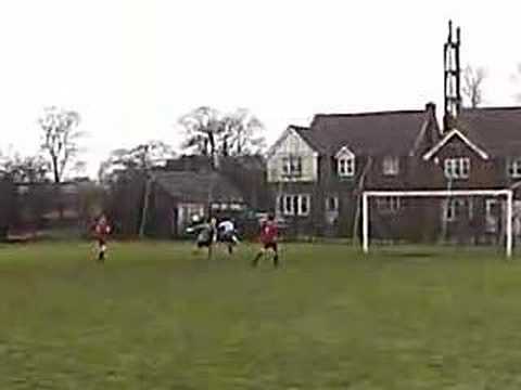 Tagert so nearly scores!! Keeper makes himself big.... - YouTube