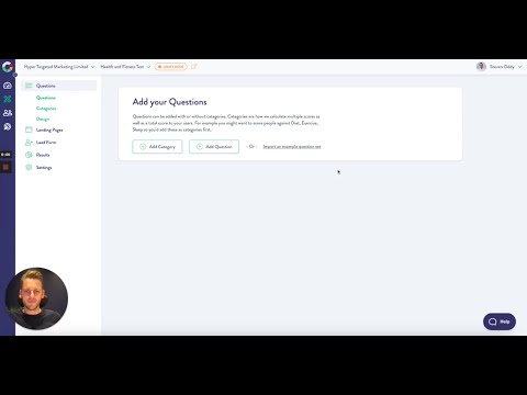 ScoreApp - How to add Questions to your Scorecard
