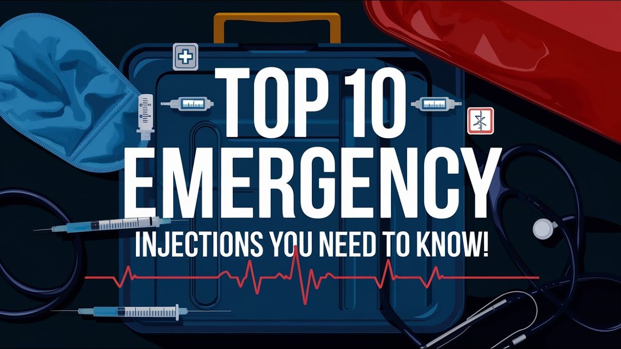 "10 Life-Saving Emergency Injections You Need to Know!" - YouTube
