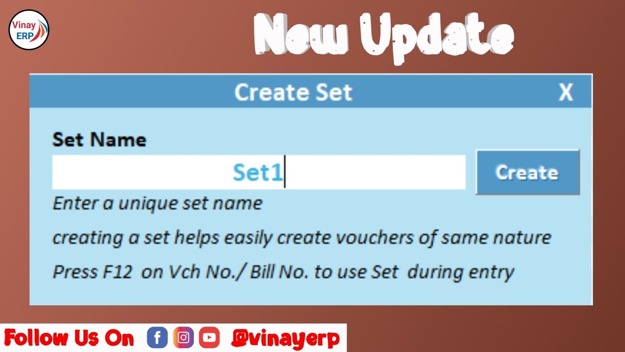 How to Create a Set System or Voucher Copy System In One Plus Software ...