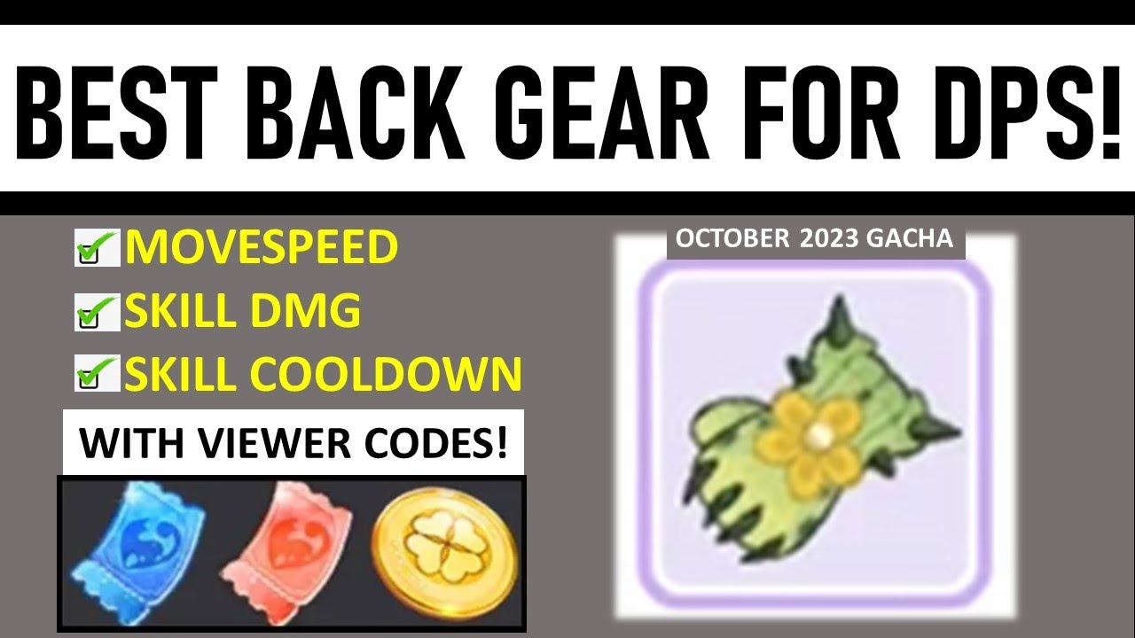 BEST BACK GEAR FOR DPS! - YouTube