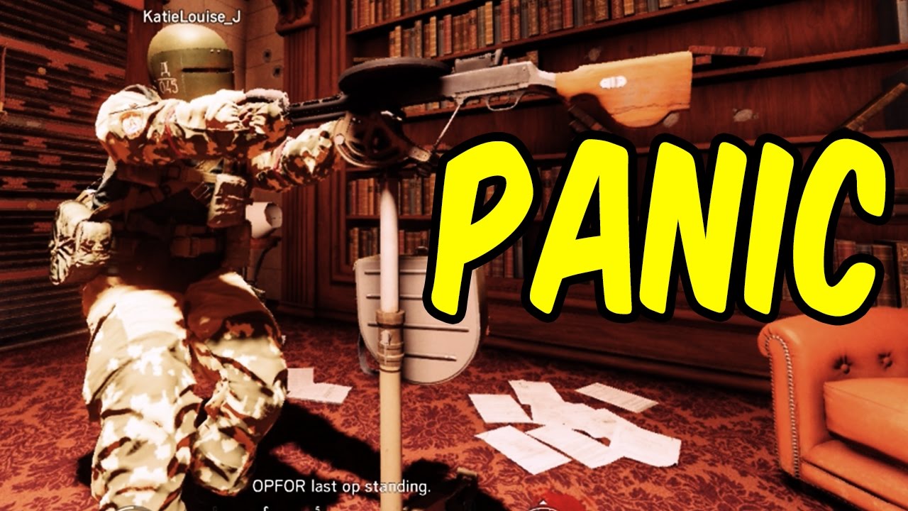 PANIC - Rainbow Six Siege Funny Moments & Epic Stuff - YouTube