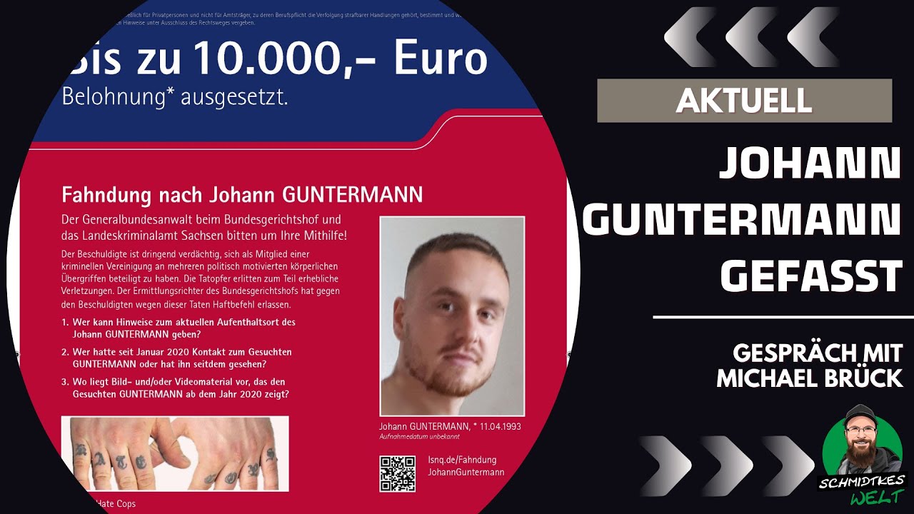 Johann Guntermann festgenommen - Der Kopf der Hammerbande - Im Gespräch mit Michael Brück - YouTube