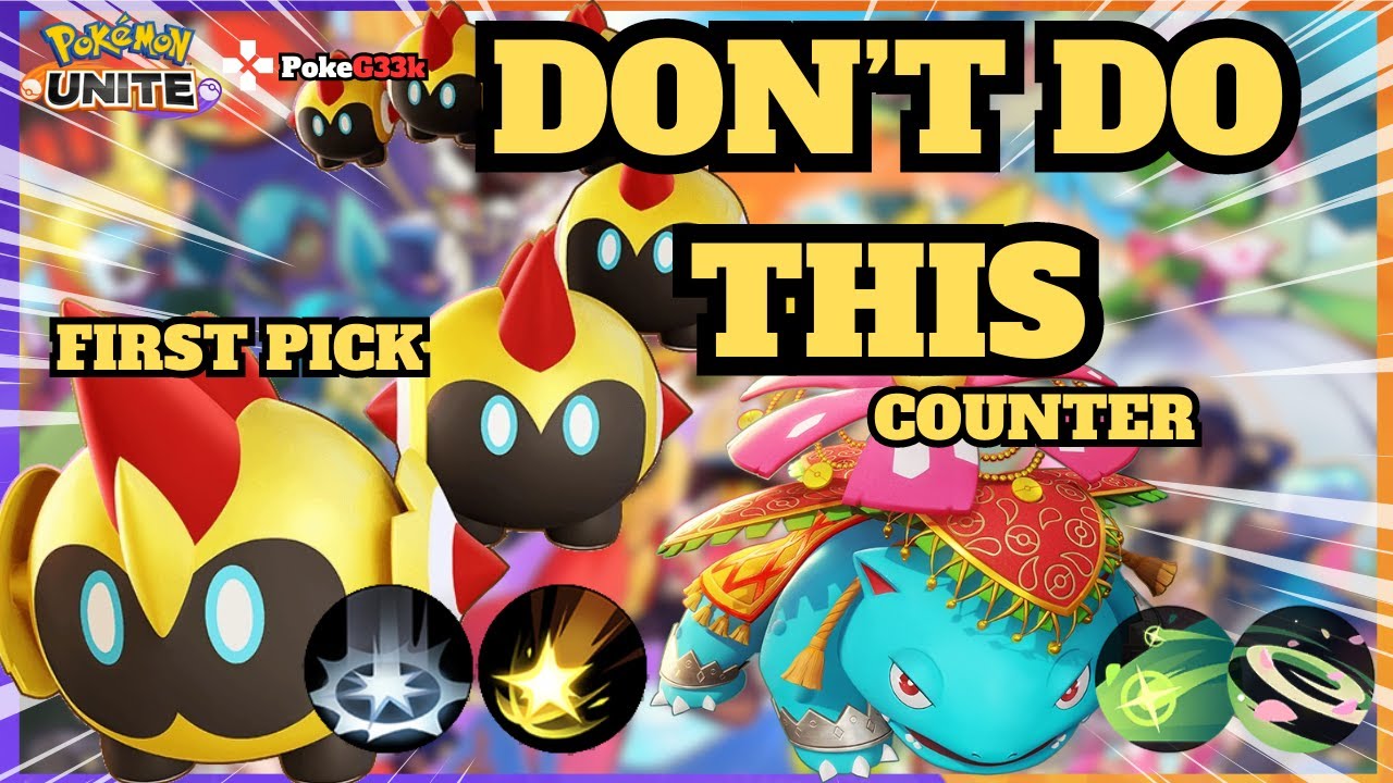 This Is Why You DON'T FIRST PICK FALINKS In DRAFT｜Pokémon Unite - YouTube