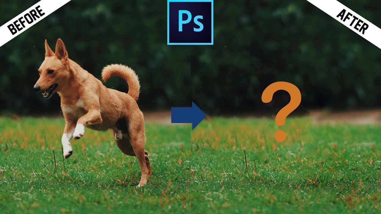 How to remove objects in photoshop (Fast & Easy!) | How to use content ...