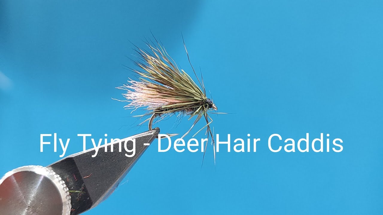 Fly Tying - Deer Hair Caddis - YouTube