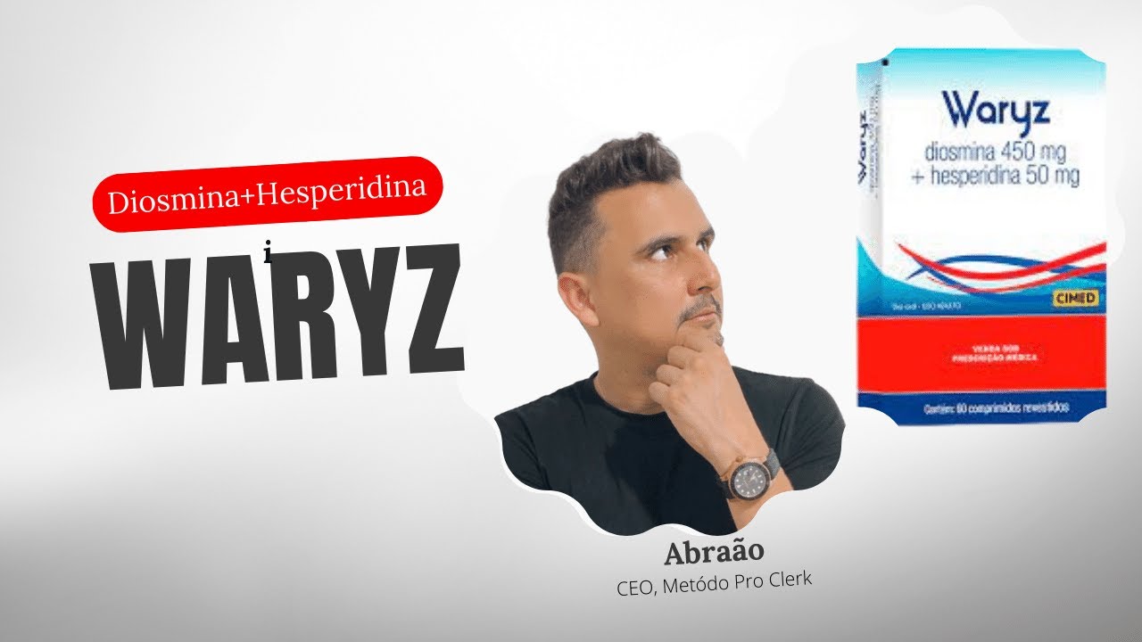 WARYZ: O que é? Fórmula? Indicação? Contra Indicação? Posologia? - YouTube