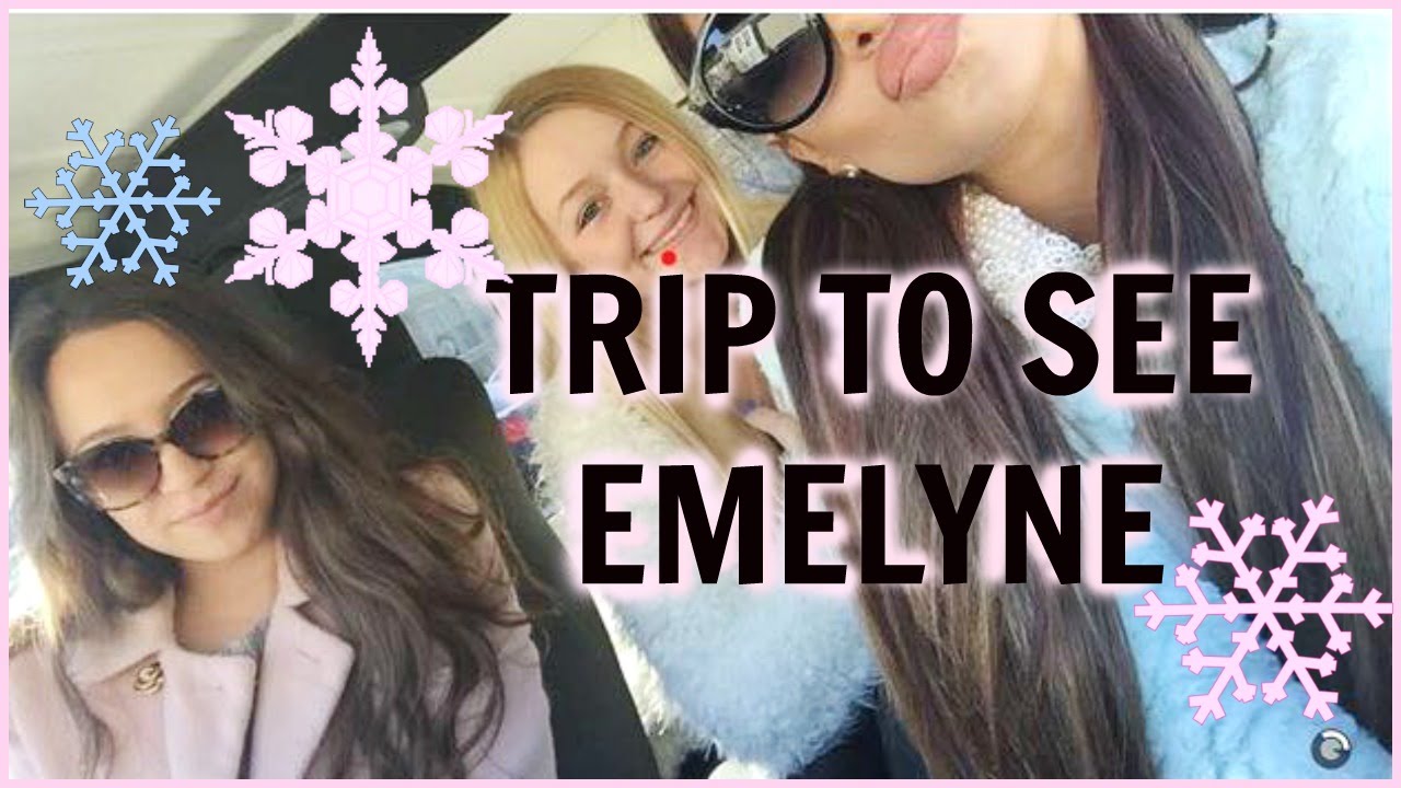 Trip To See Emelyne Vlog Behind The Scenes Of Christmas Collab Youtube