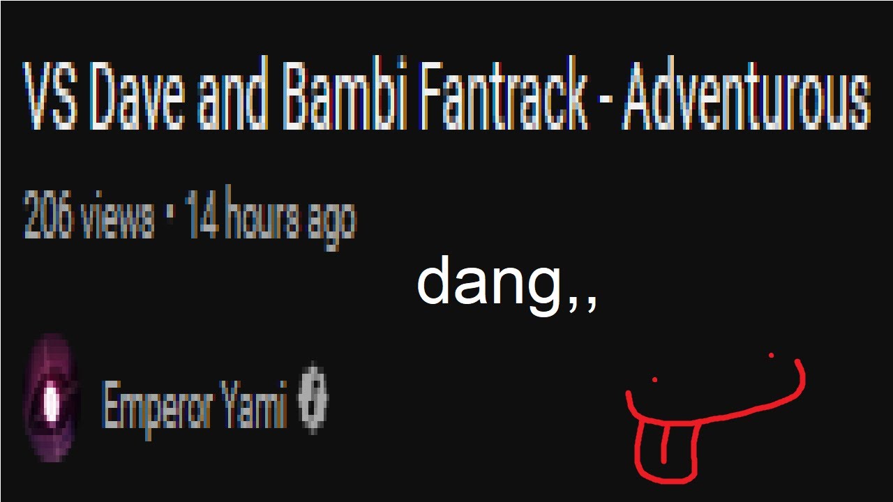 Emperor Yami - Adventurous | Vs. Dave and Bambi CHART SHOWCASE - YouTube