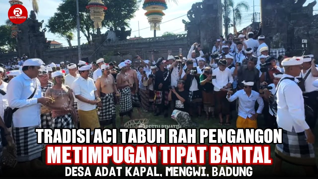 Tradisi Unik Perang Tipat Bantal, Aci Tabuh Rah Pengangon (Metimpugan ...