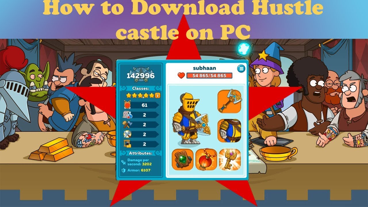 How to Download Hustle Castle on PC 2019 - YouTube