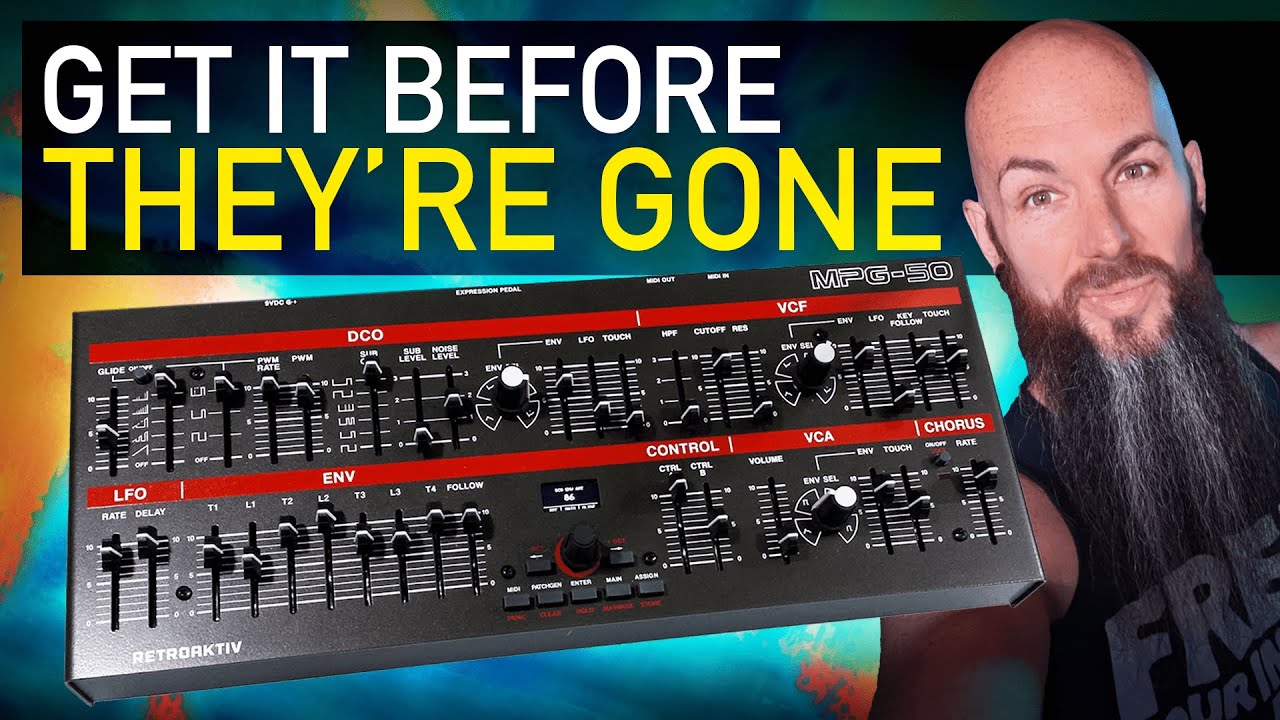 Unlock the Power of the Roland Alpha Juno with the Retroaktiv MPG-50 ...