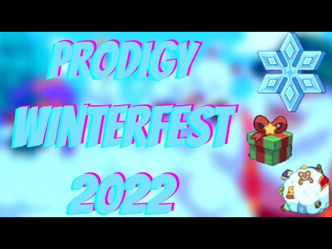 Prodigy Winter Fest 2022 | *New* Gear, Buddies, and More - YouTube