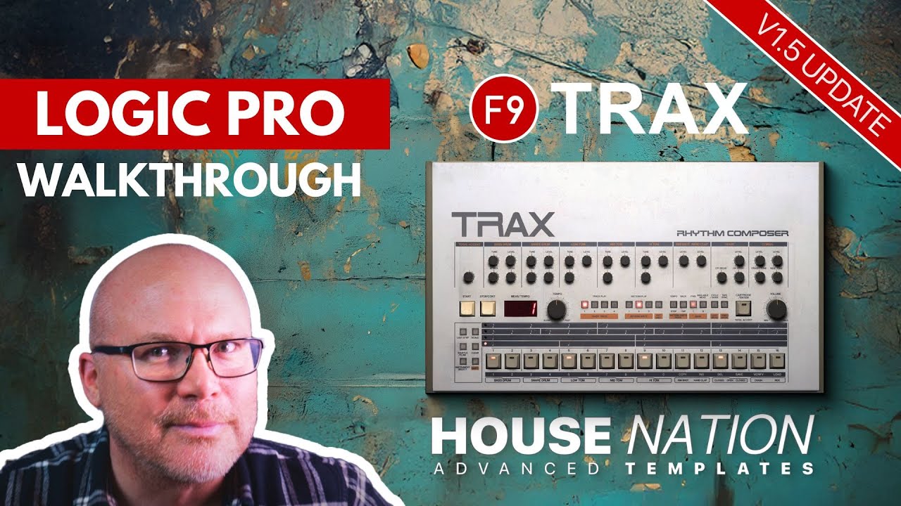 MAKING 90s HOUSE in Logic Pro with F9 TRAX House Nation - Advanced ...