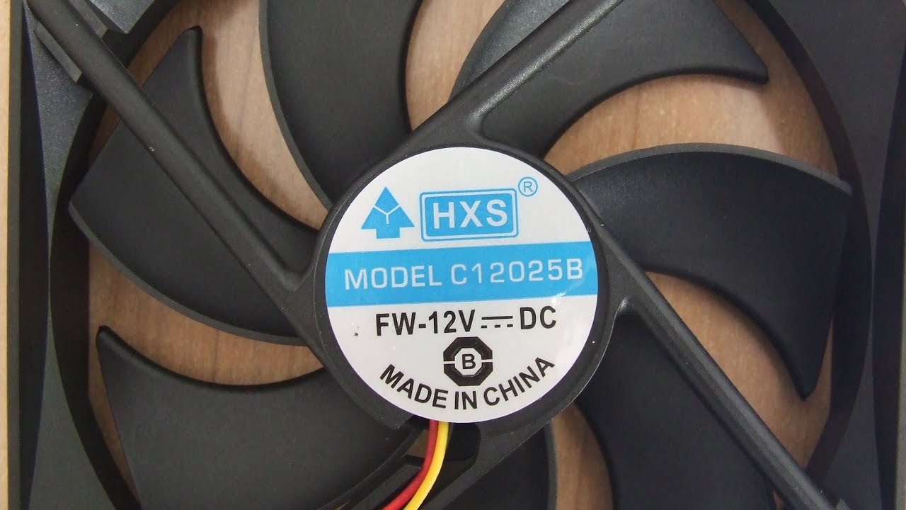 FAKE Chinese Brushless Computer Fan 120mm 3 Pins 2800RPM. - YouTube