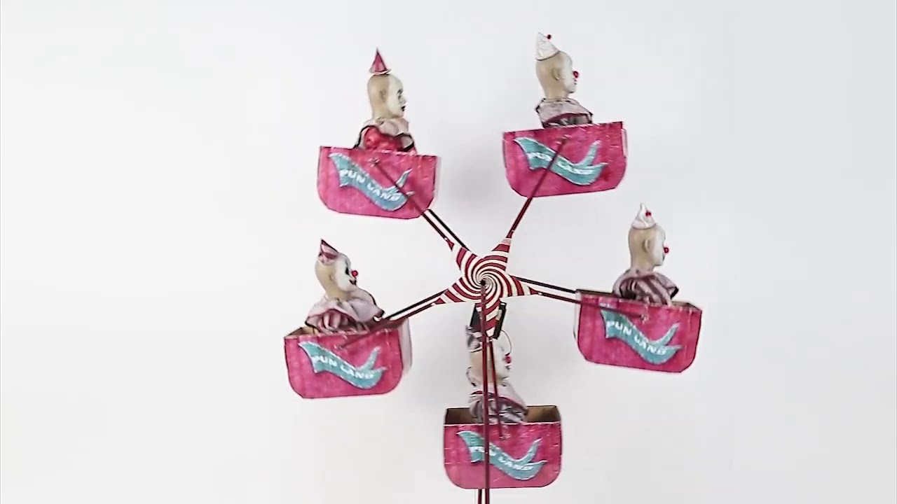 Ferris Wheel 72 inch Animated Prop - YouTube