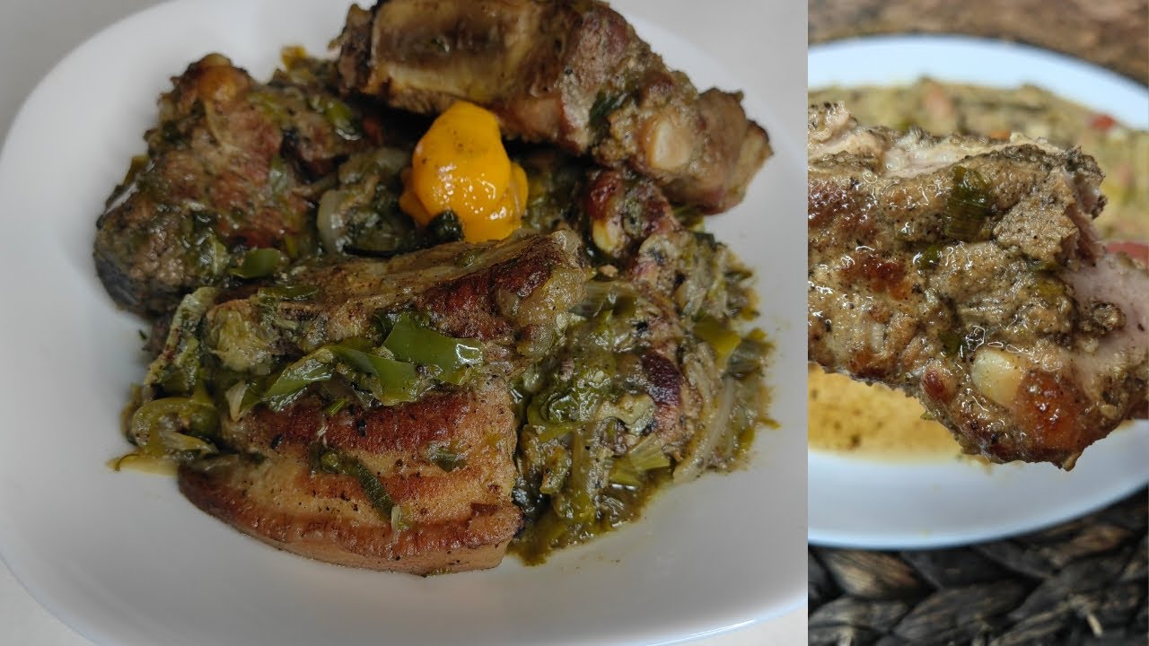 Rôtis de porc/ recette de ndomba de porc :// liboke ya nzungu/ ngulu ...