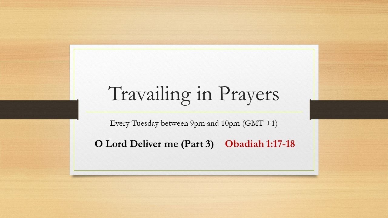 Travailing in Prayers #JabezPrayers - YouTube