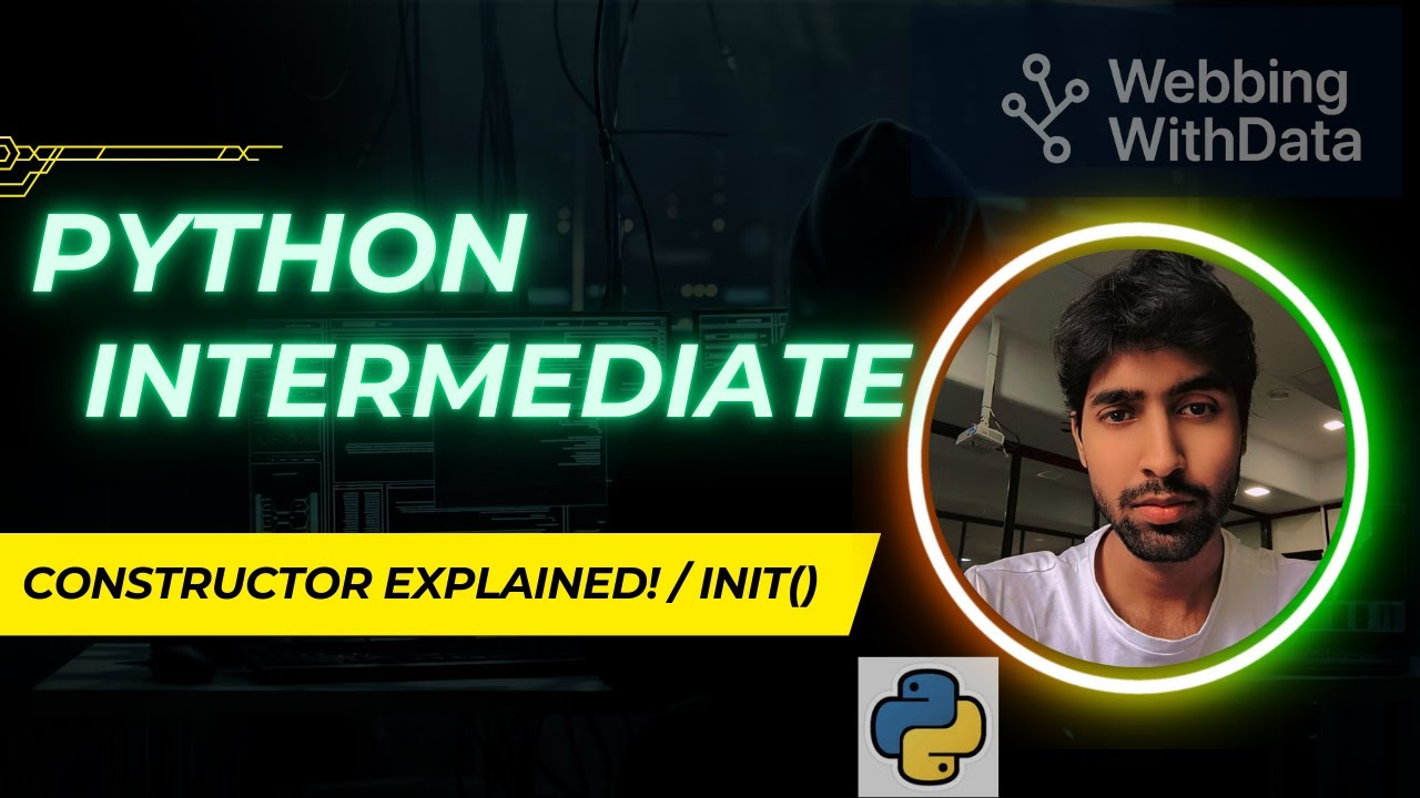 Constructors in Python | Default & Parameterized | init() Explained in Simple Way - YouTube