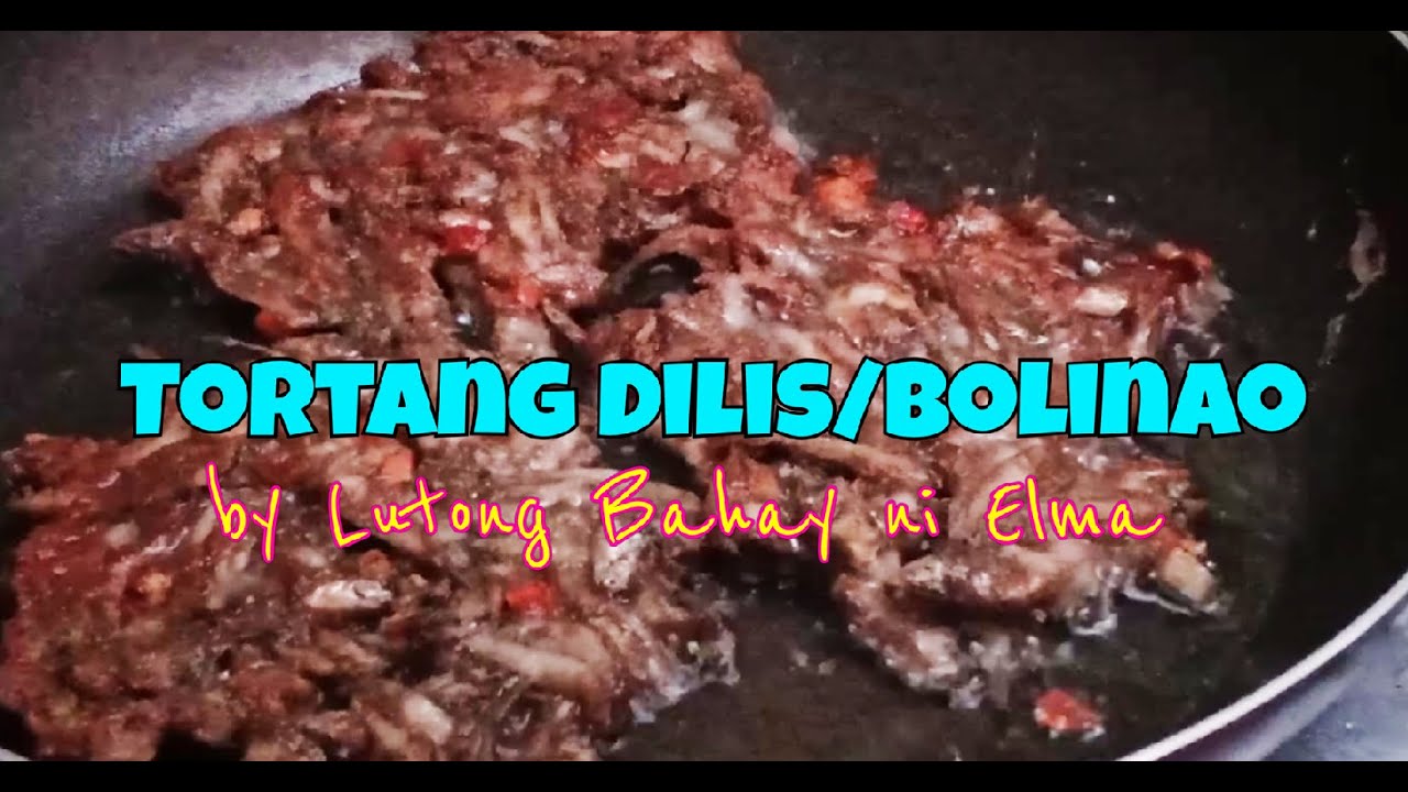 Lutong Bahay - Tortang Bolinao ( Dilis ) - YouTube